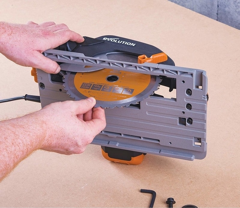 Fierastrau circular de mana cu sina de ghidaj R185CCSX EU Evolution 027 ...