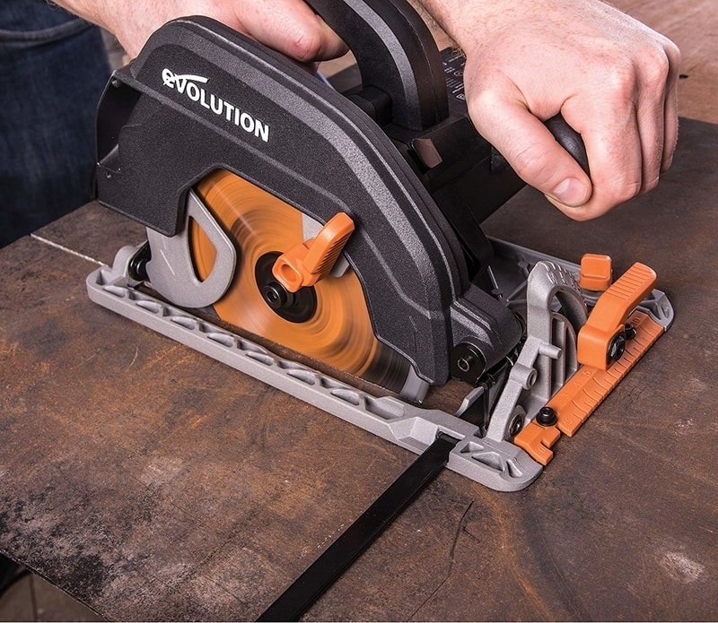 Fierastrau circular de mana cu sina de ghidaj R185CCSX EU Evolution 027 ...