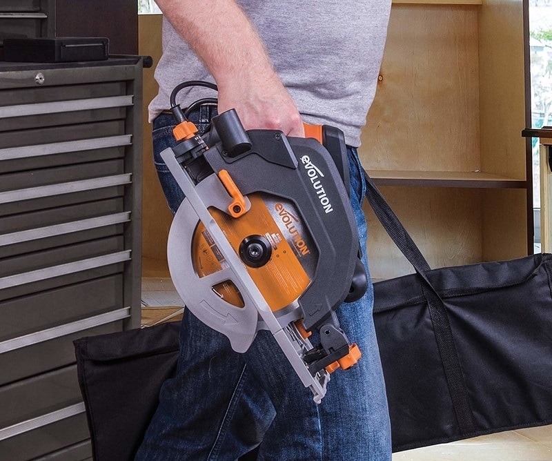 Fierastrau circular de mana cu sina de ghidaj R185CCSX EU Evolution 027 ...