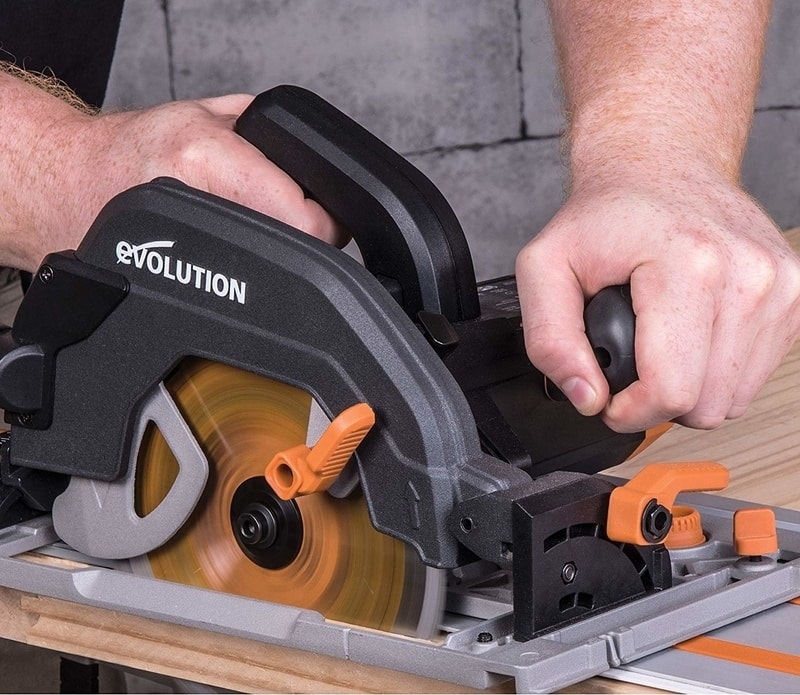 Fierastrau circular de mana cu sina de ghidaj R185CCSX EU Evolution 027 ...