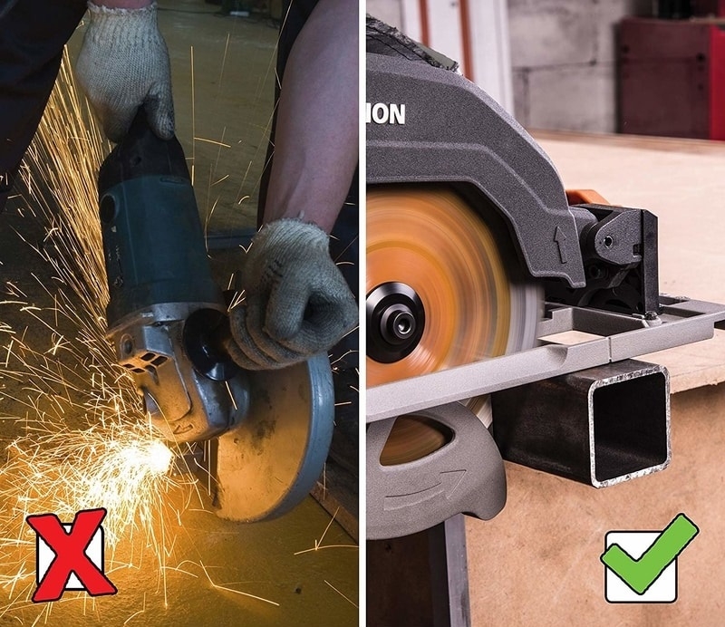 Fierastrau circular de mana cu sina de ghidaj R185CCSX EU Evolution 027 ...